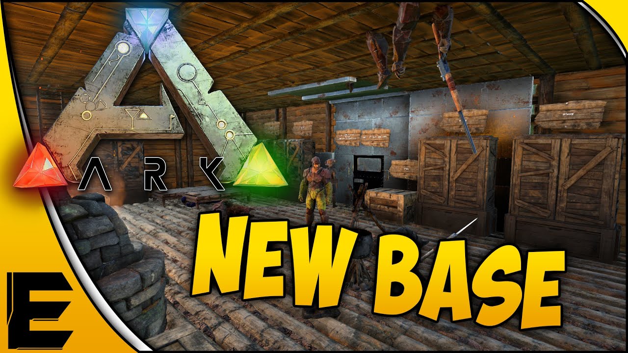 ARK Survival Evolved Gameplay "The New Base" [Part 25] - YouTube
