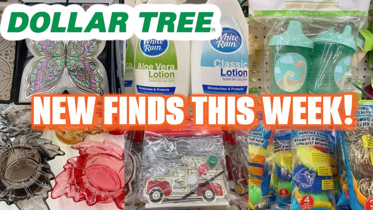 DOLLAR TREE - New Finds This Week! - YouTube