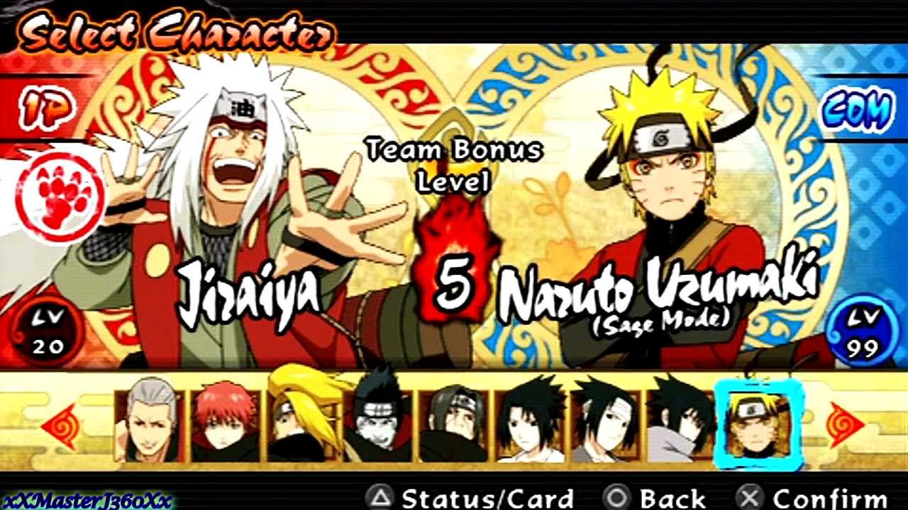 Naruto Shippuden Ultimate Ninja Impact Tag: Jiraiya & Minato Vs The Six ...