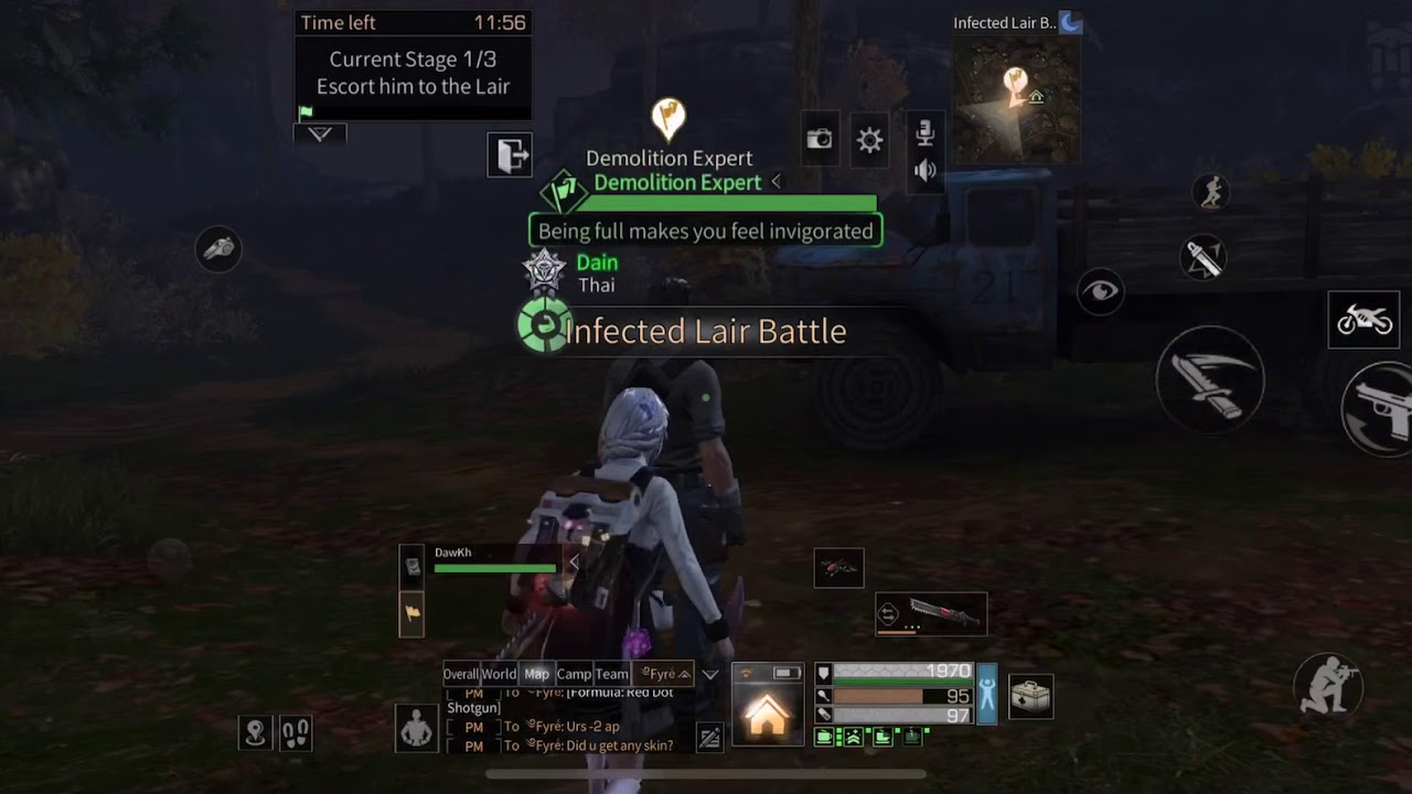 Stronghold Battle Fall Forrest - LifeAfter - YouTube