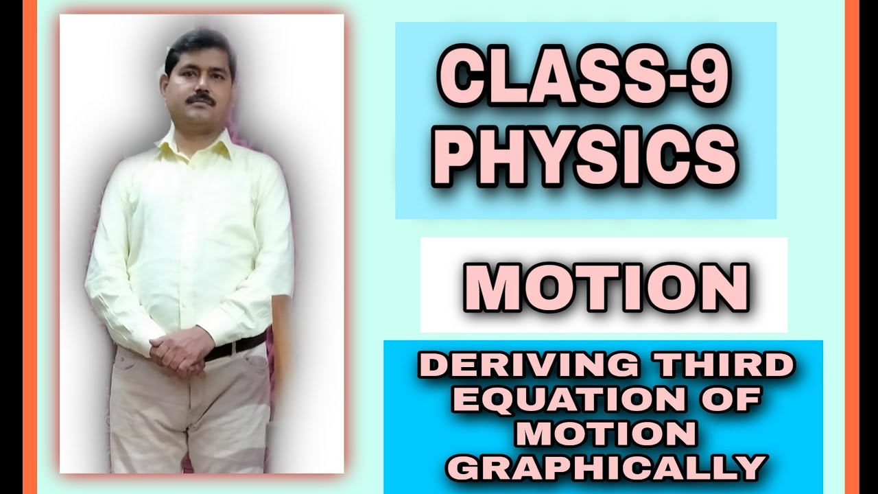 CLASS-9 PHYSICS MOTION PART-11 DERIVING 3 EQUATION OF MOTION ...
