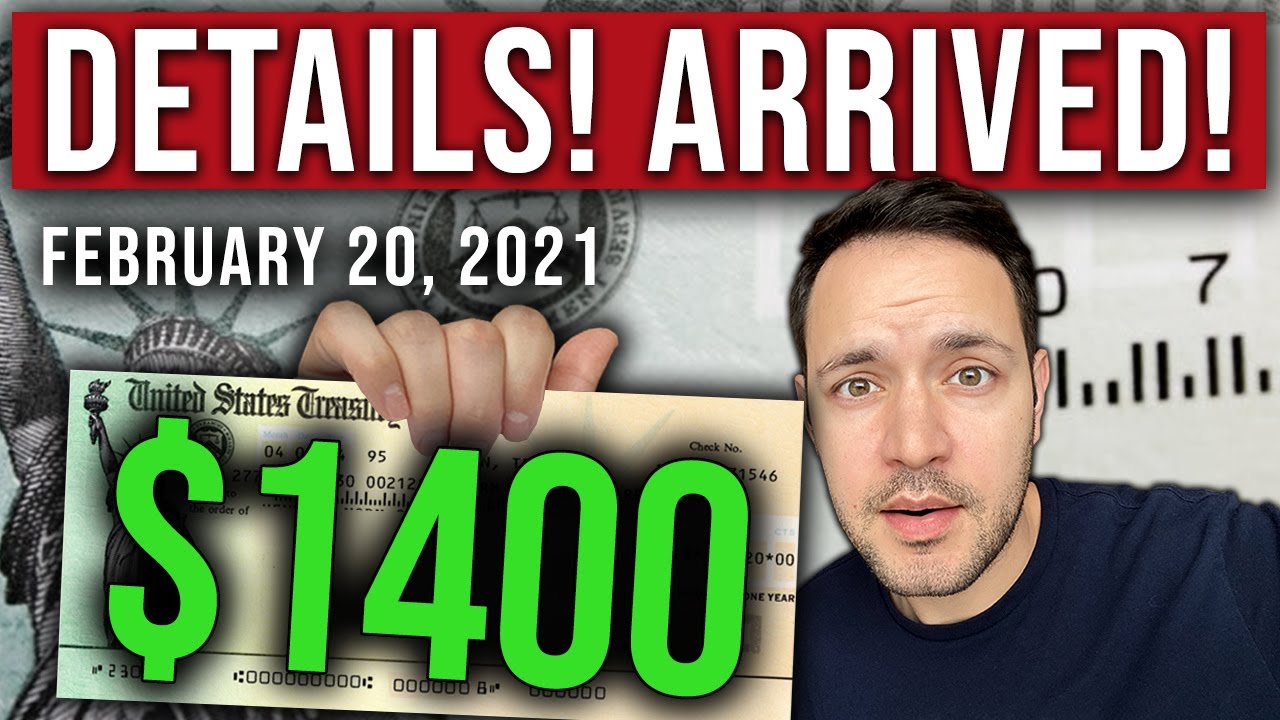 (IT’S HERE! $1400 CHECK OFFICIAL DETAILS!) $1400 STIMULUS CHECK UPDATE ...