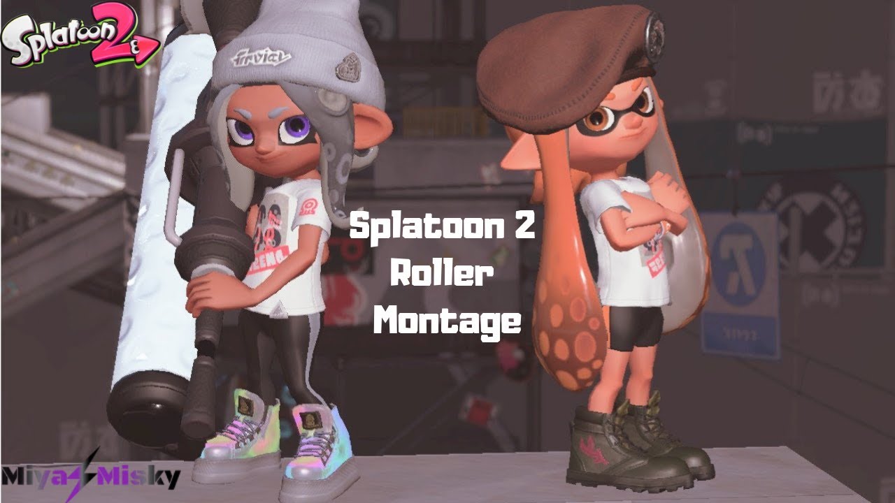 Splatoon 2 Roller Montage - YouTube