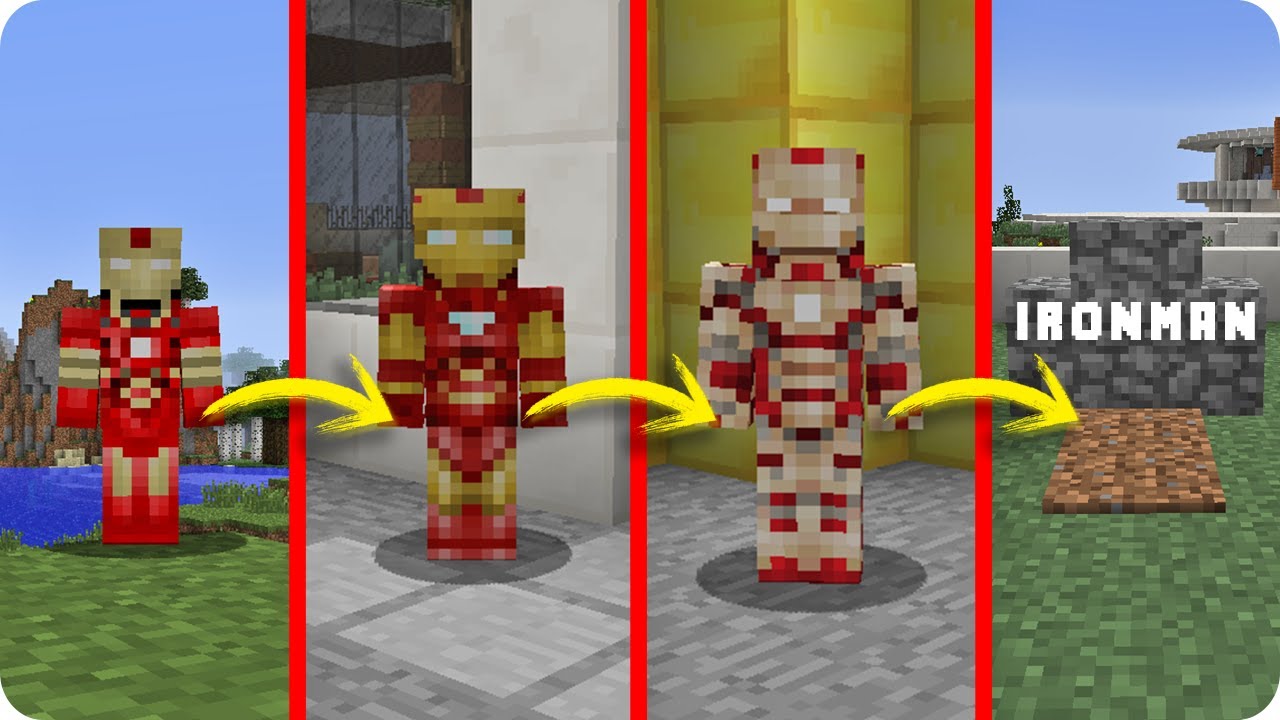 IRONMAN VS LA VIDA EN MINECRAFT | SI EL CICLO DE VIDA EXISTIESE EN ...