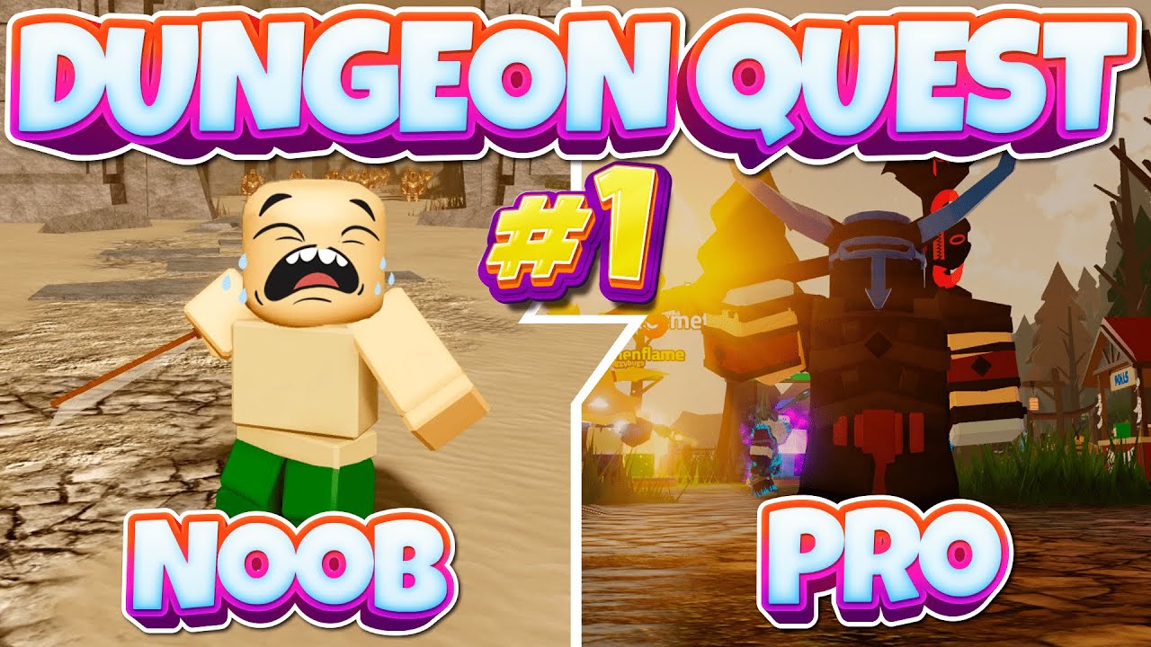 Let's PLAY Dungeon QUEST - NOOB to PRO Series Episode 1 - YouTube