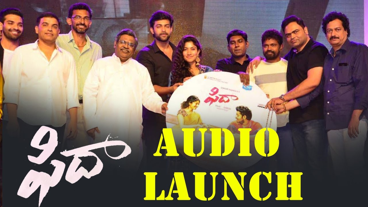 Fidaa Movie Audio Launch || Varun Tej, Sai Pallavi || Bhavani HD Movies ...