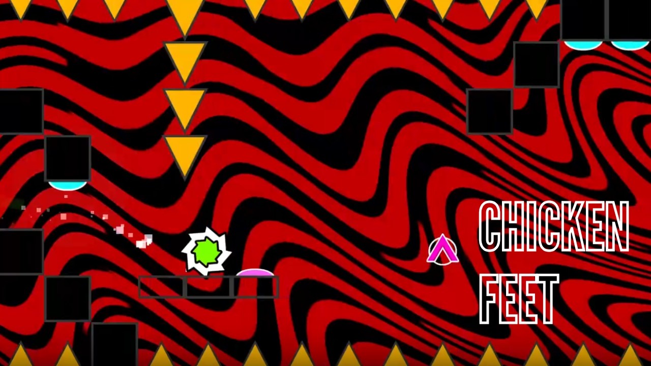CHICKEN FEET - Geometry Dash - YouTube