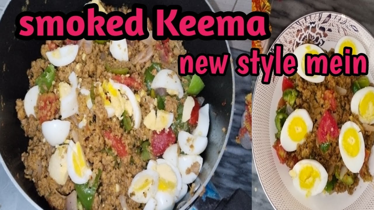 spacial smoked kima with vegetable , recpie by zaiqa kitchen ( Nazia ...