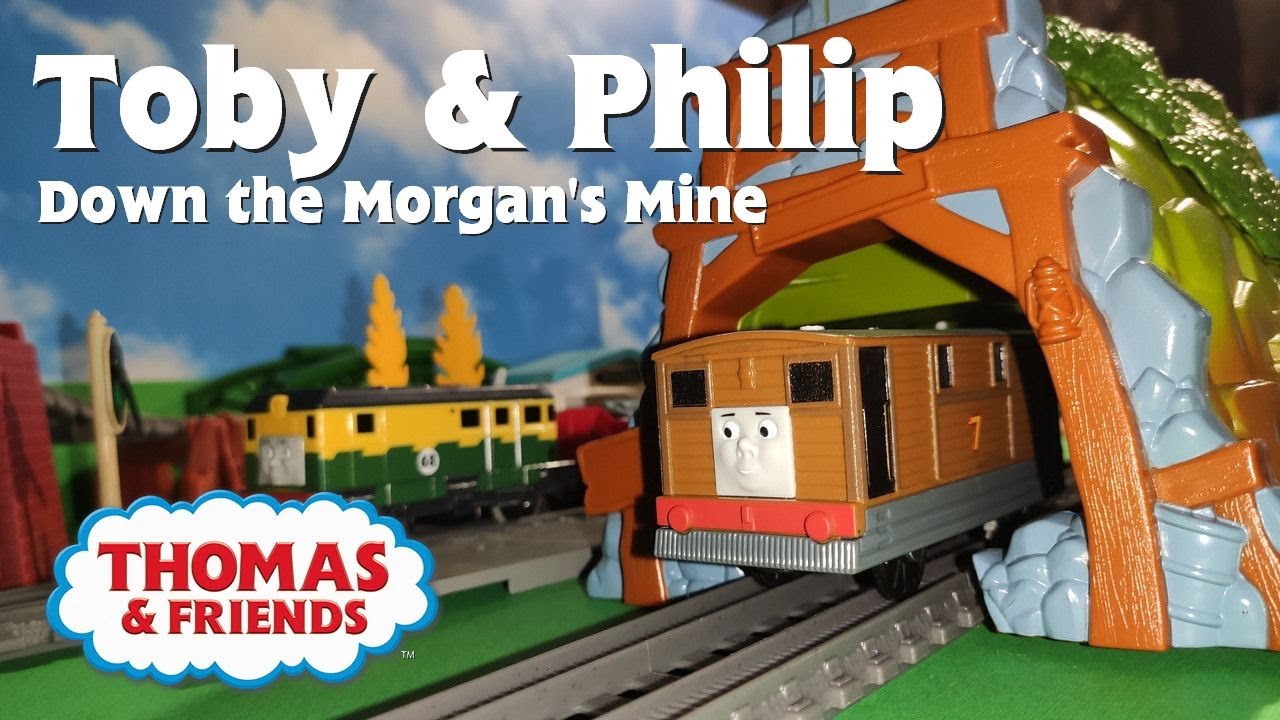 TRACKMASTER THOMAS & FRIENDS 2: Toby & Philip | Down the Morgans Mine ...