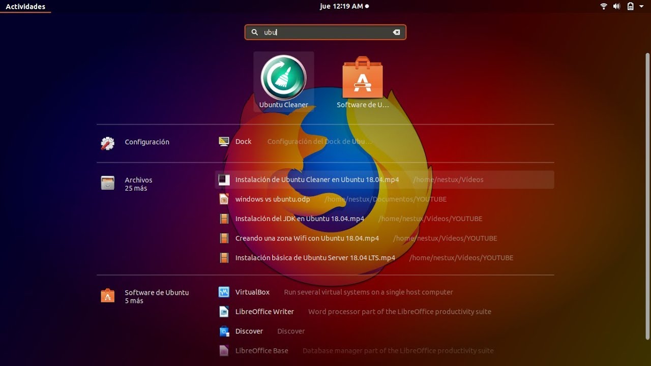 Instalación de Ubuntu Cleaner en Ubuntu 18 04 - YouTube