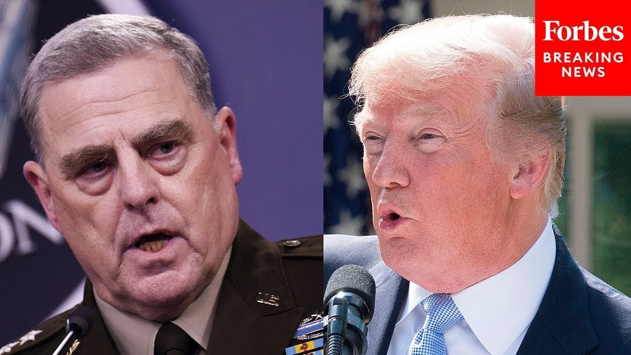 Mark Milley Responds To 'Peril' Report He Spoke To China, Pelosi Behind ...