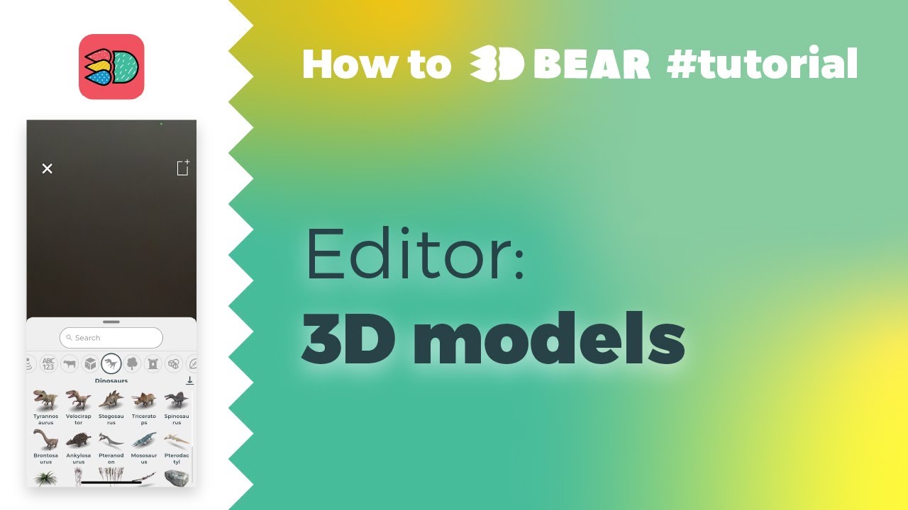 Tutorial: Editor - 3D models - YouTube