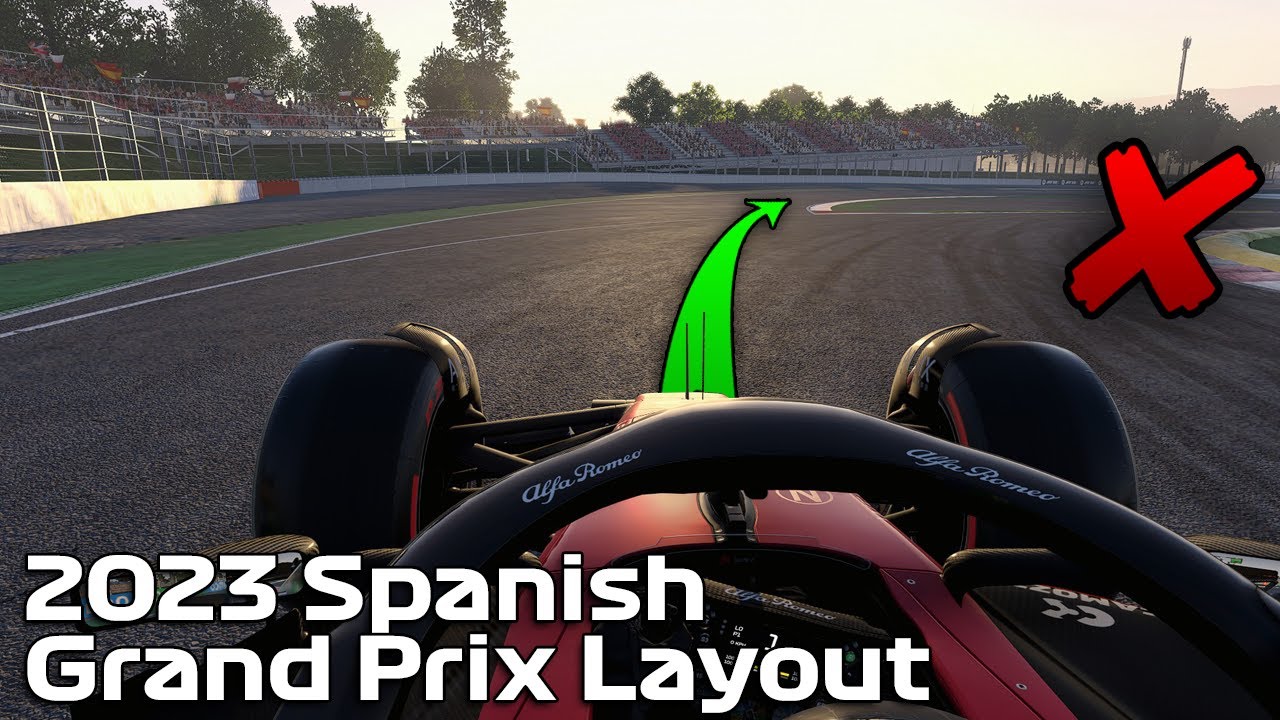 F1 Spanish Grand Prix 2023 Layout Onboard | Alfa Romeo C43 - YouTube