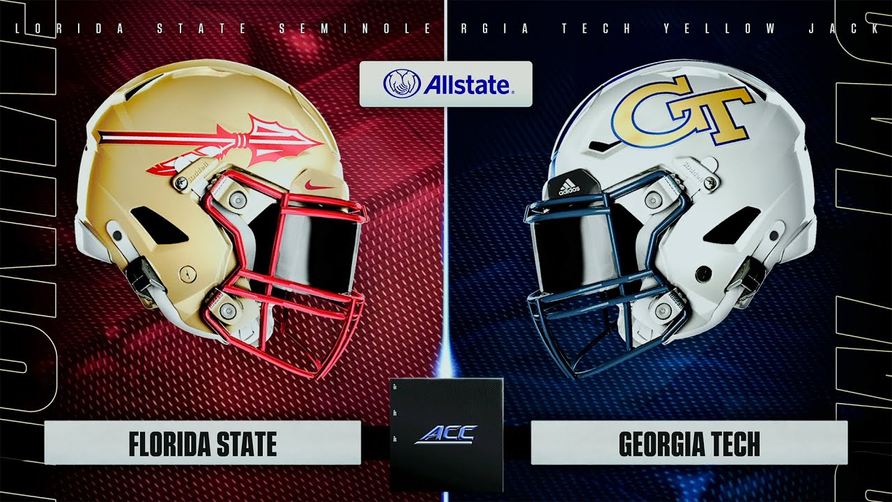 Florida State vs Georgia Tech Week 1 | College Football 25 | Full Game ...