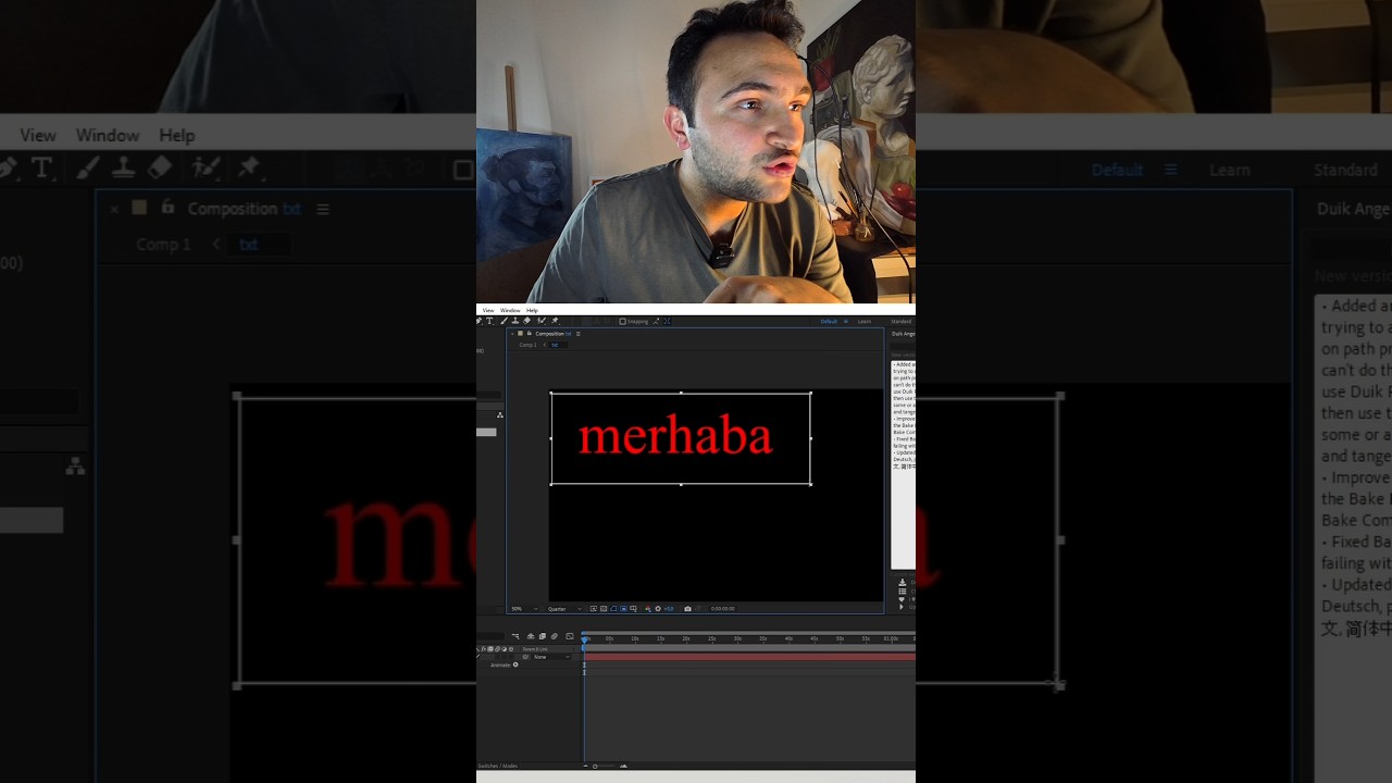 #aftereffects composition crop - YouTube