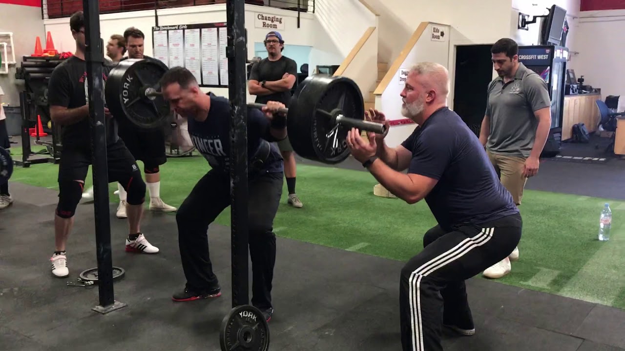 405x5 Squat w/ Austin Baraki - YouTube