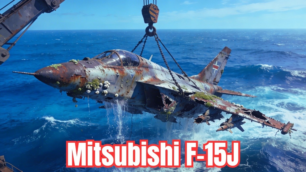 Salvaging and Restoring a Sunken F-15J Eagle from the Ocean Floor - YouTube