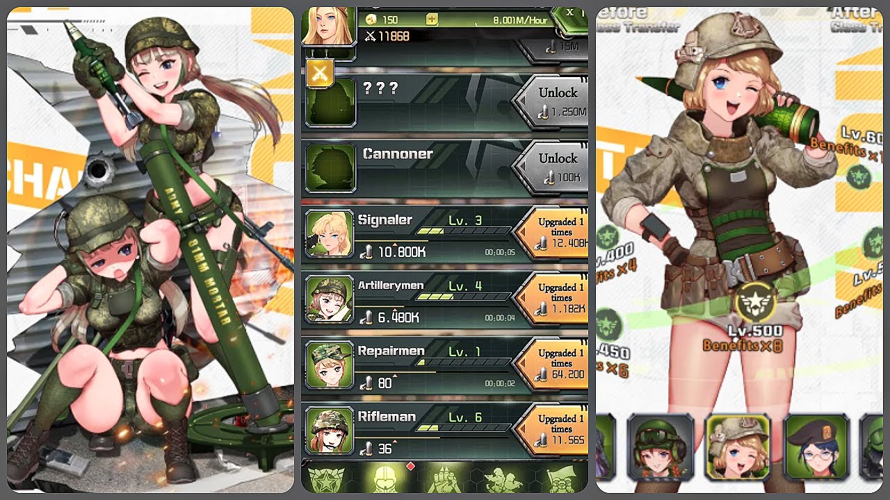 Idle Valkyrie | Rose Warrior | Idle Games 2021 | Idle Battle | Hero ...