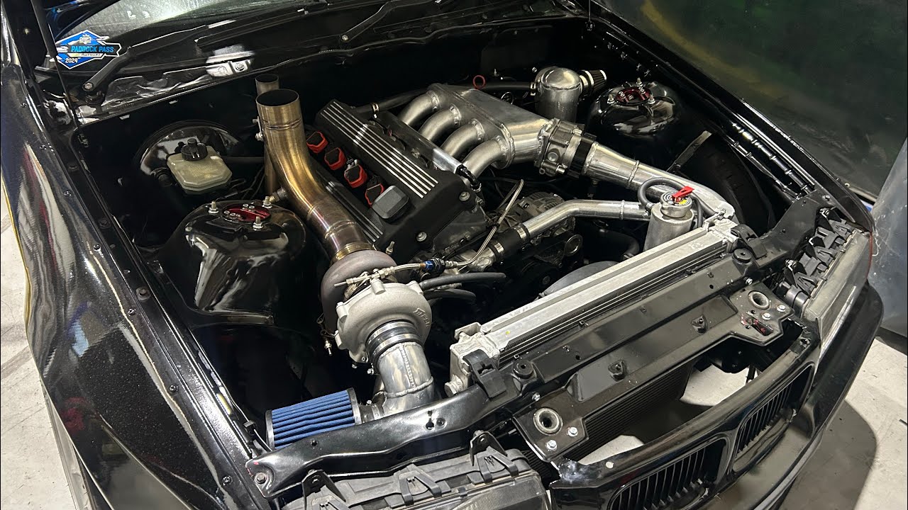 Turbo M42B18 making 304whp @ 16psi - YouTube