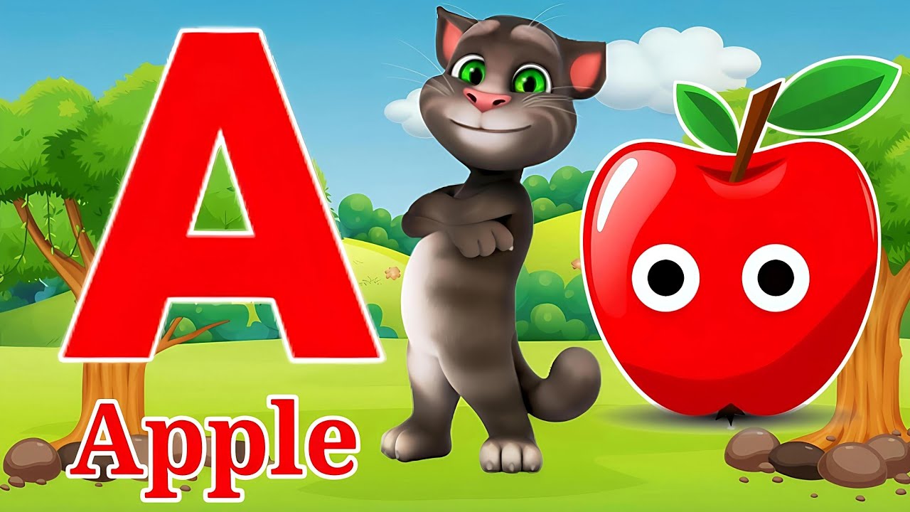 ABCD | A for apple🍎 | B for Boy | Phonics song | ABC Phonics Song |Kids ...