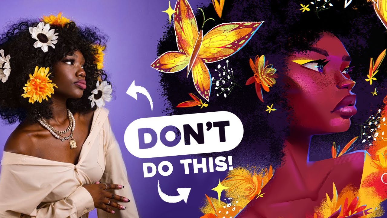 How NOT to use Art Reference - YouTube