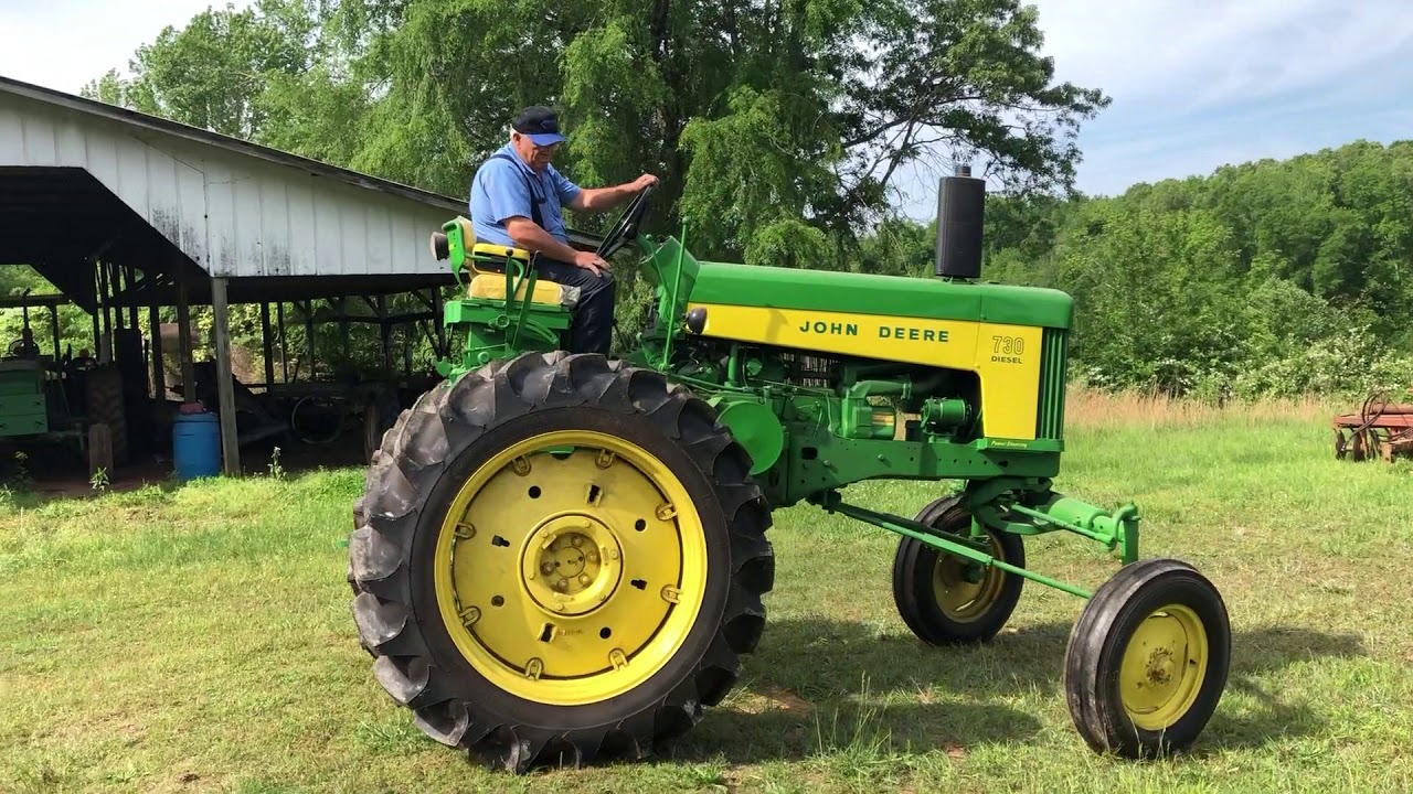 John Deere 730 Hi-Crop - YouTube