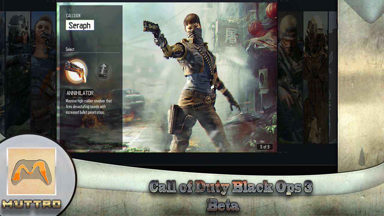 Call of Duty Black Ops 3 BETA #10 - Specialists - Annihilator - YouTube