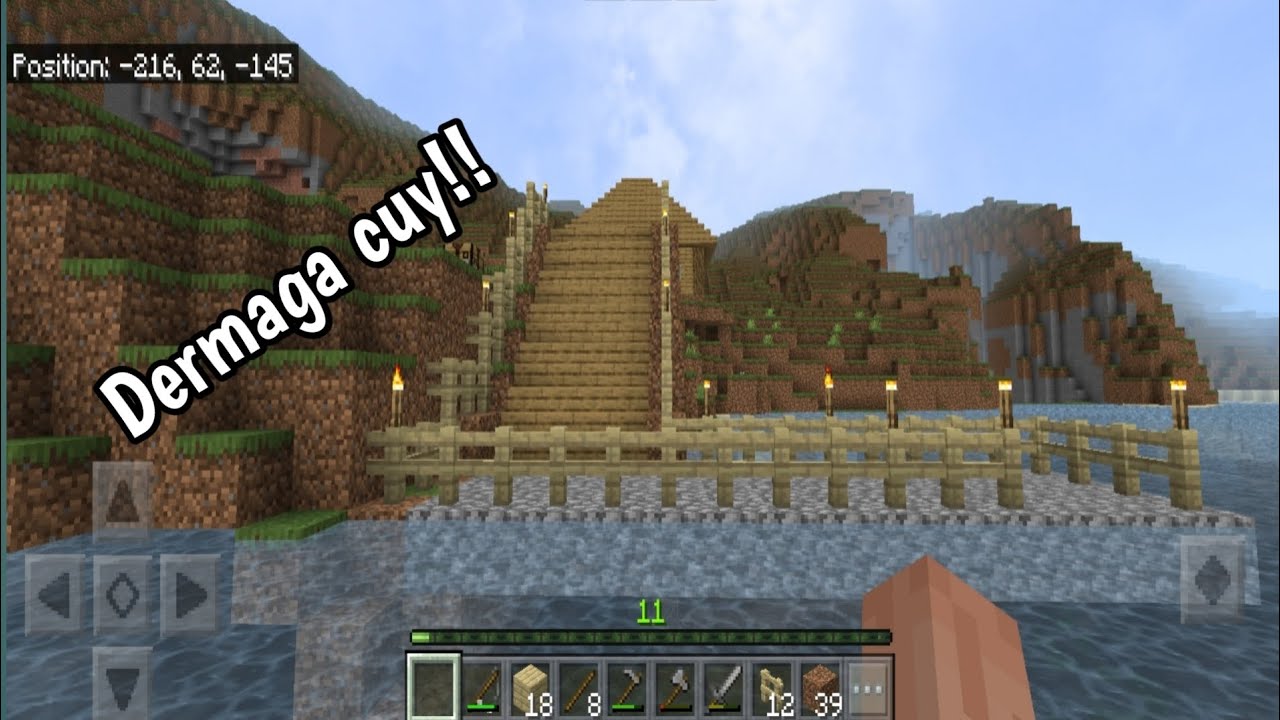 Bikin Dermaga cuy!! | Survival series Minecraft eps 3 #minecraft # ...