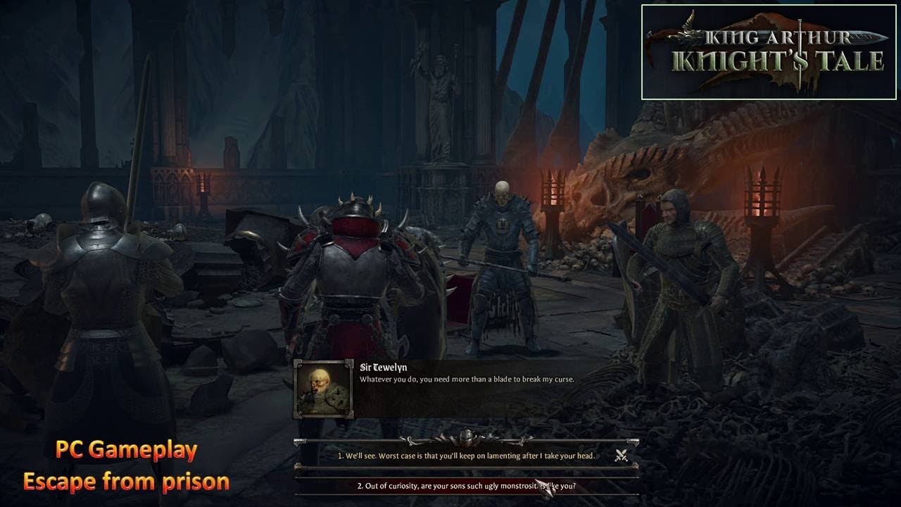 King Arthur Knight's Tale - PC Gameplay - Mission 1 Escape from prison ...