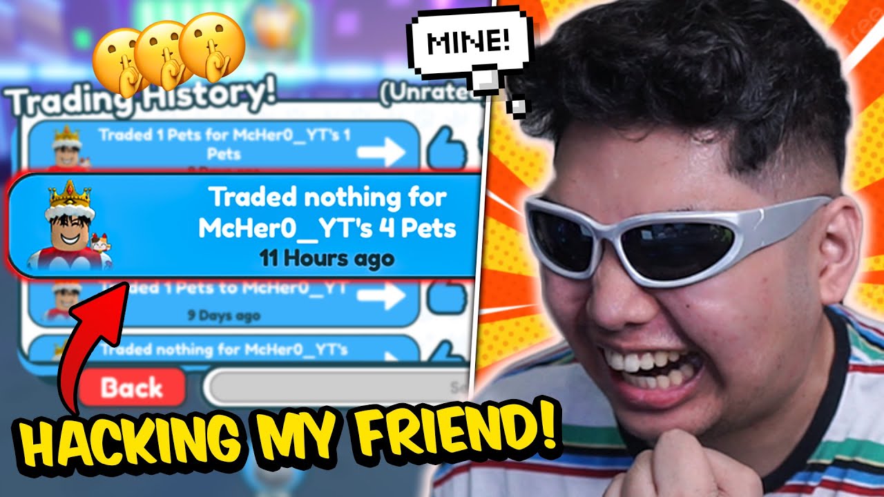 I Hacked My BESTFRIEND'S PET SIM ACCOUNT! | Pet Simulator X (Roblox) ft ...
