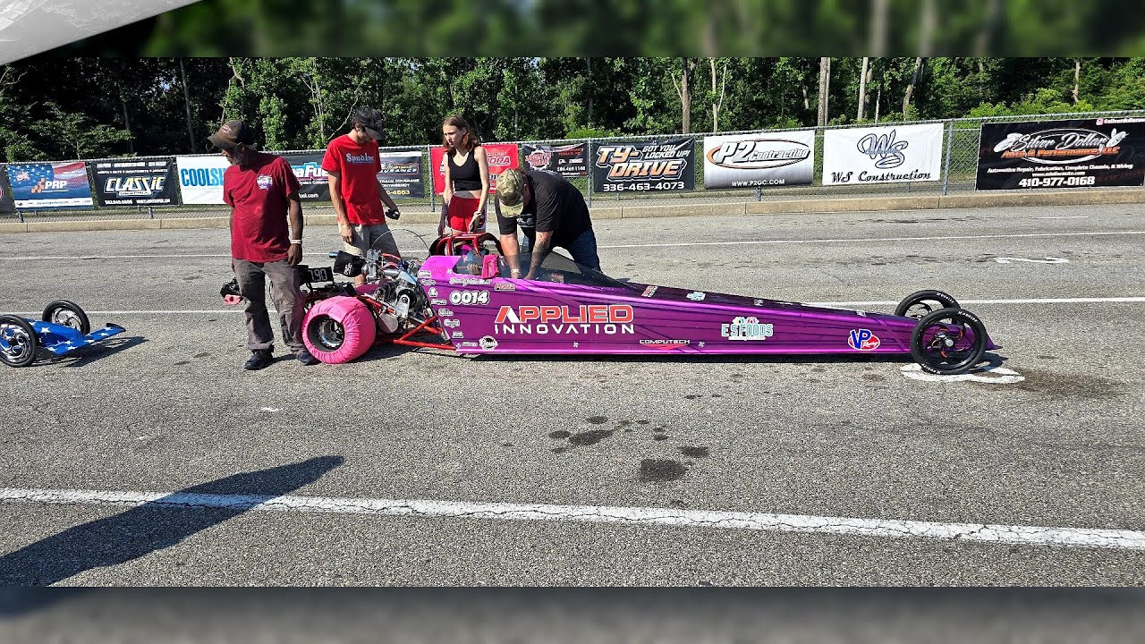 Half Scale Junior Dragsters at PDRA Maryland International Raceway ...