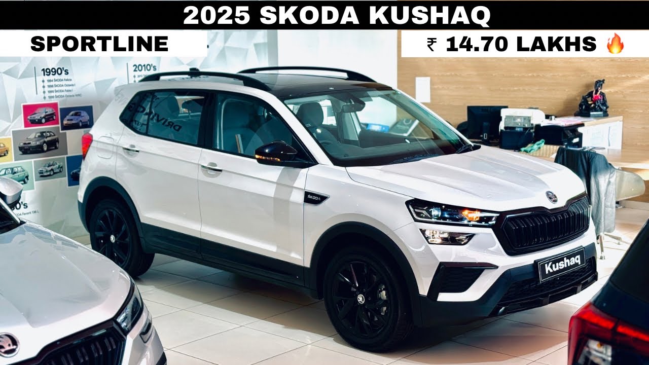 2025 Skoda Kushaq Sportline ₹ 14.70 Lakhs Most Detailed Review | Moter ...