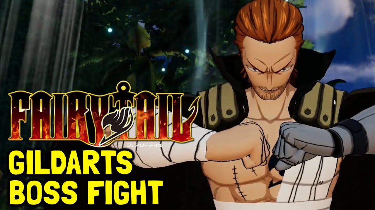 Fairy Tail Gildarts Boss Fight (Gildarts Throws Down The Gauntlet Side ...
