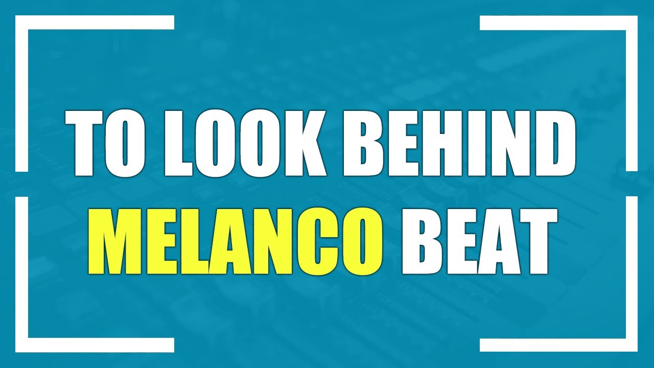 TO LOOK BEHIND MELANCO BEAT [Dario Type Beat] - YouTube