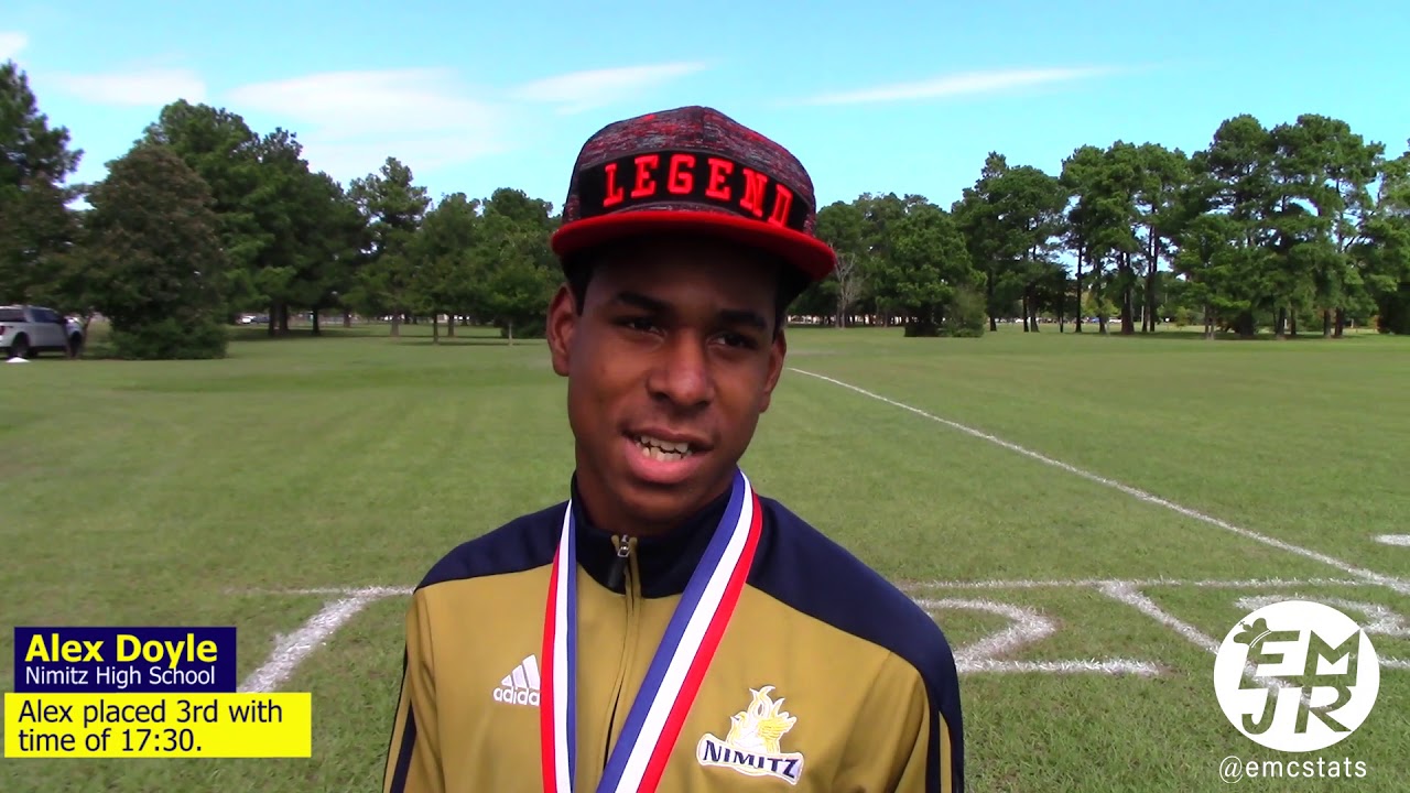 Nimitz's Alex Doyle places third in District Meet - YouTube