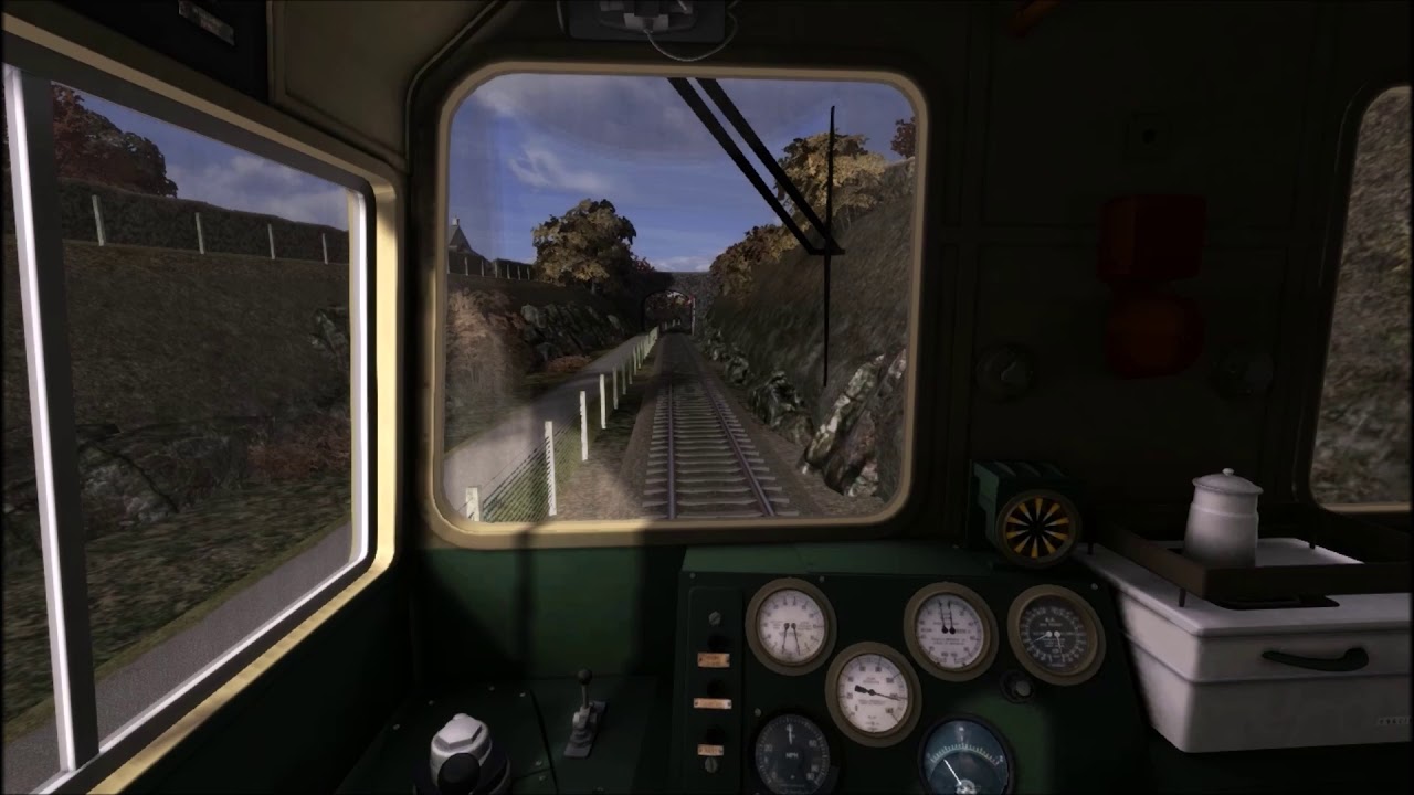 class 20 cab ride Frome - Radstock - YouTube