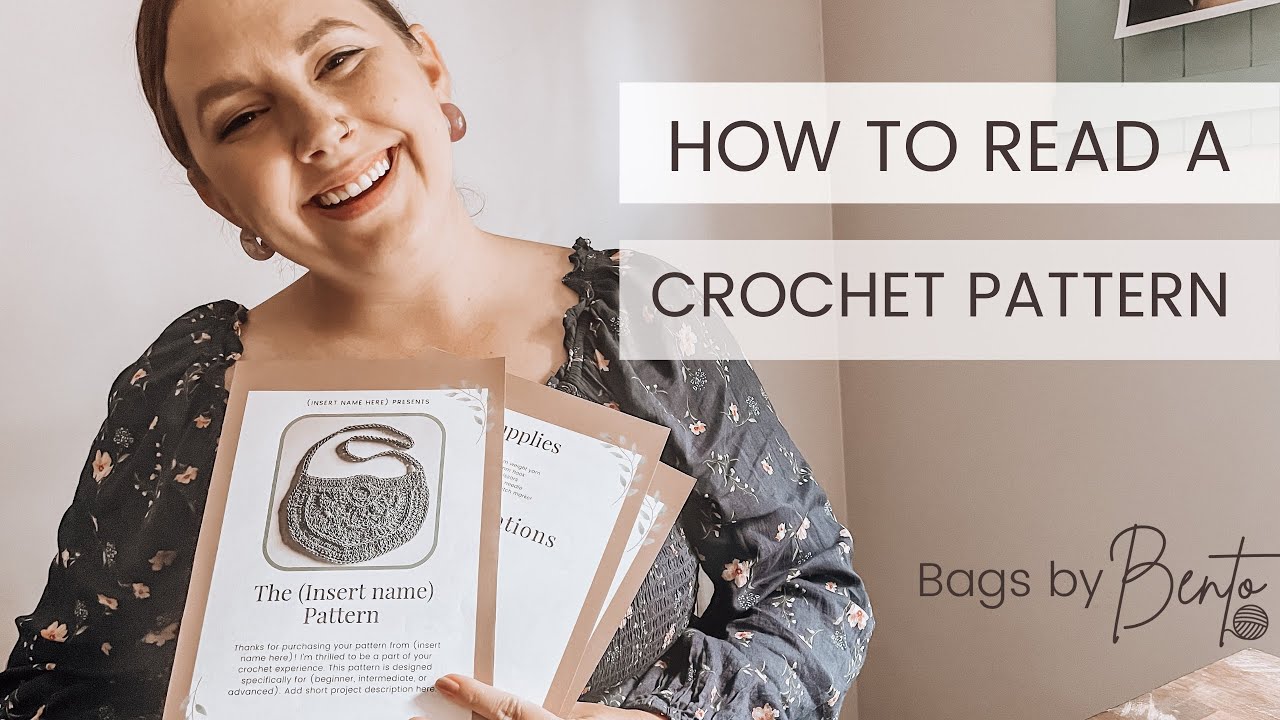 How to Read a Crochet Pattern // Crochet Tips // Easy Crochet - YouTube