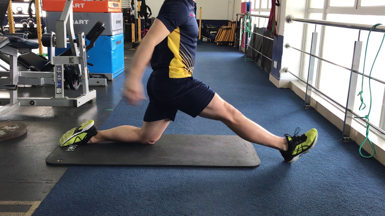 Hamstring Sweeps - YouTube