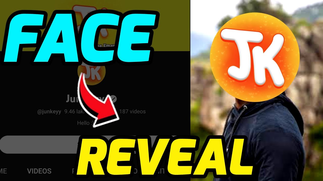 Junkeyy Face Reveal By Mistake | 100 % Real | VGT BRO - YouTube