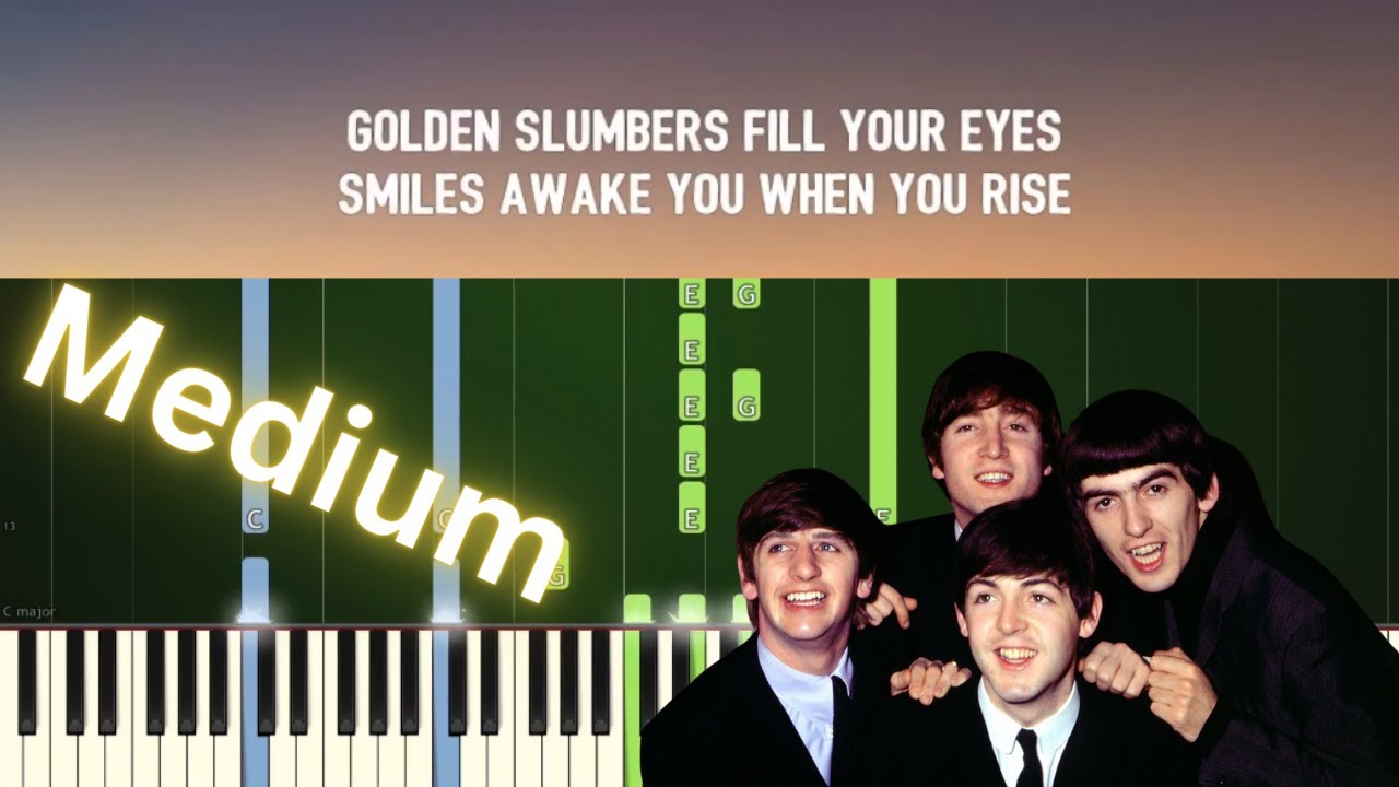 The Beatles - Golden Slumbers/Carry that Weight - Piano Tutorial and ...