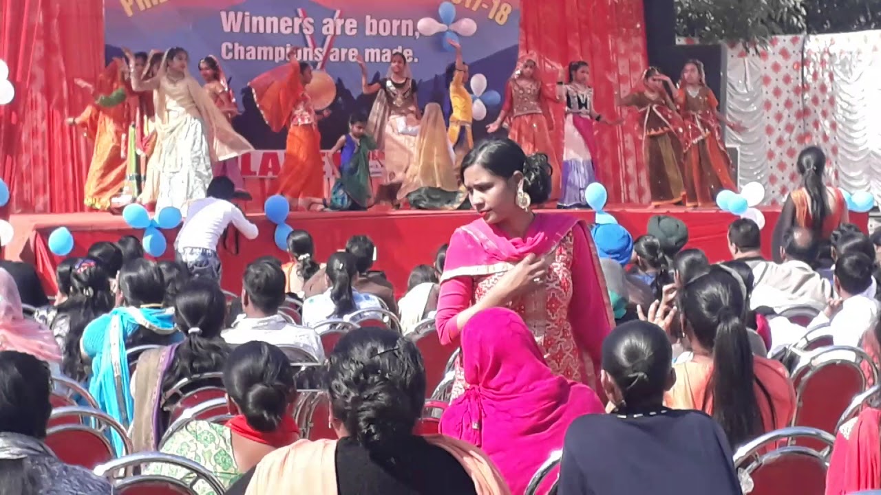 Sneha function performance on ghoomar song - YouTube