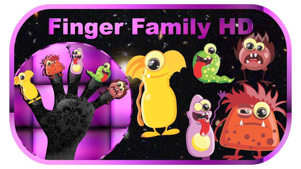 Finger Family - Monsters Vs Aliens Finger Family | Nursery Rhymes ...