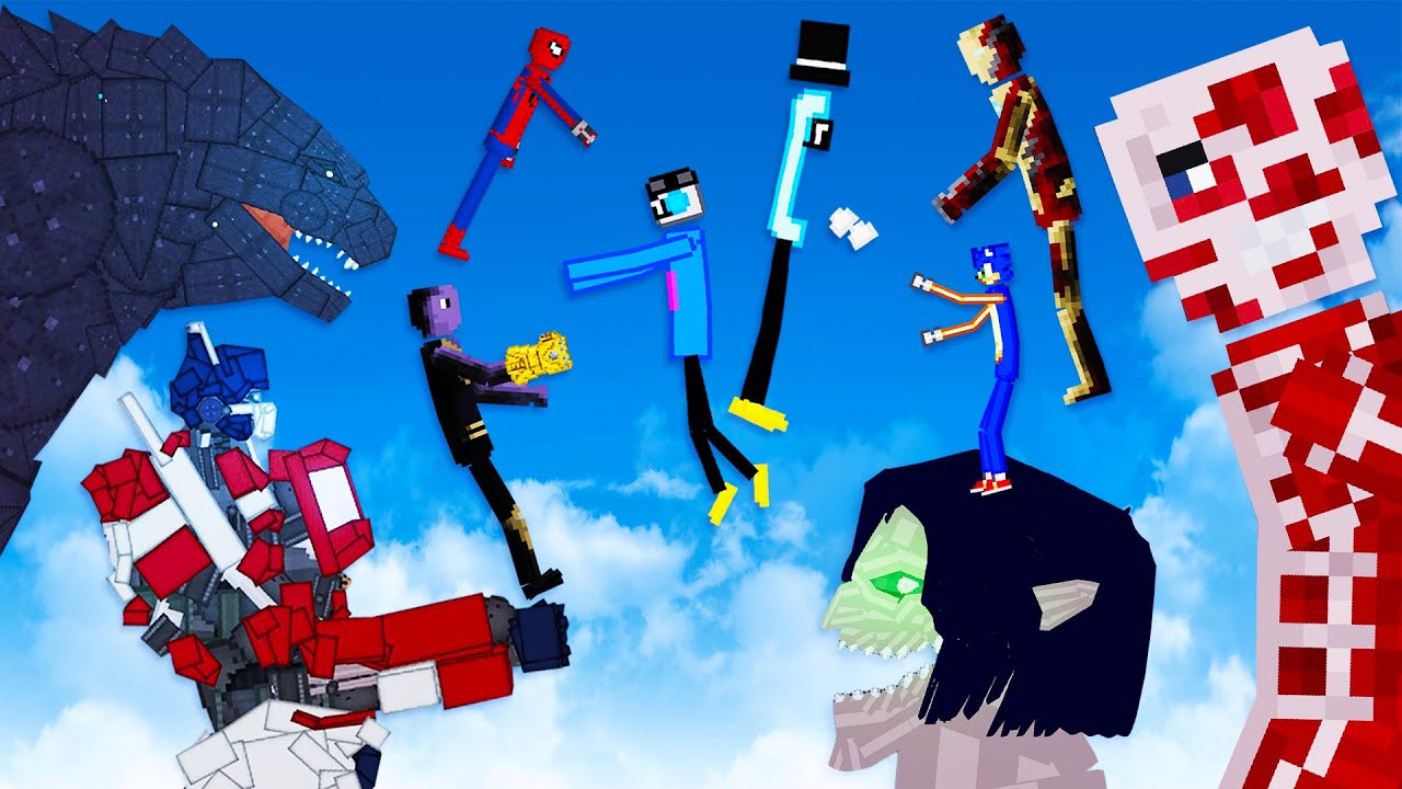 Video - We Battle Godzilla, Titans, Optimus Prime, Thanos, Spider-Man ...