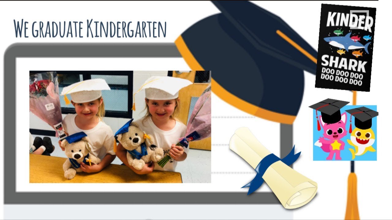 We graduated Kindergarten! Kinder shark song - YouTube