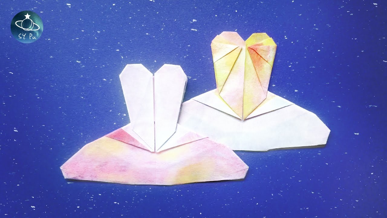 Ballet Tutu Easy Origami Tutorial ║ 芭蕾舞裙 簡單摺紙 教學 ║ バレエチュチュ 簡単 折り紙 - YouTube