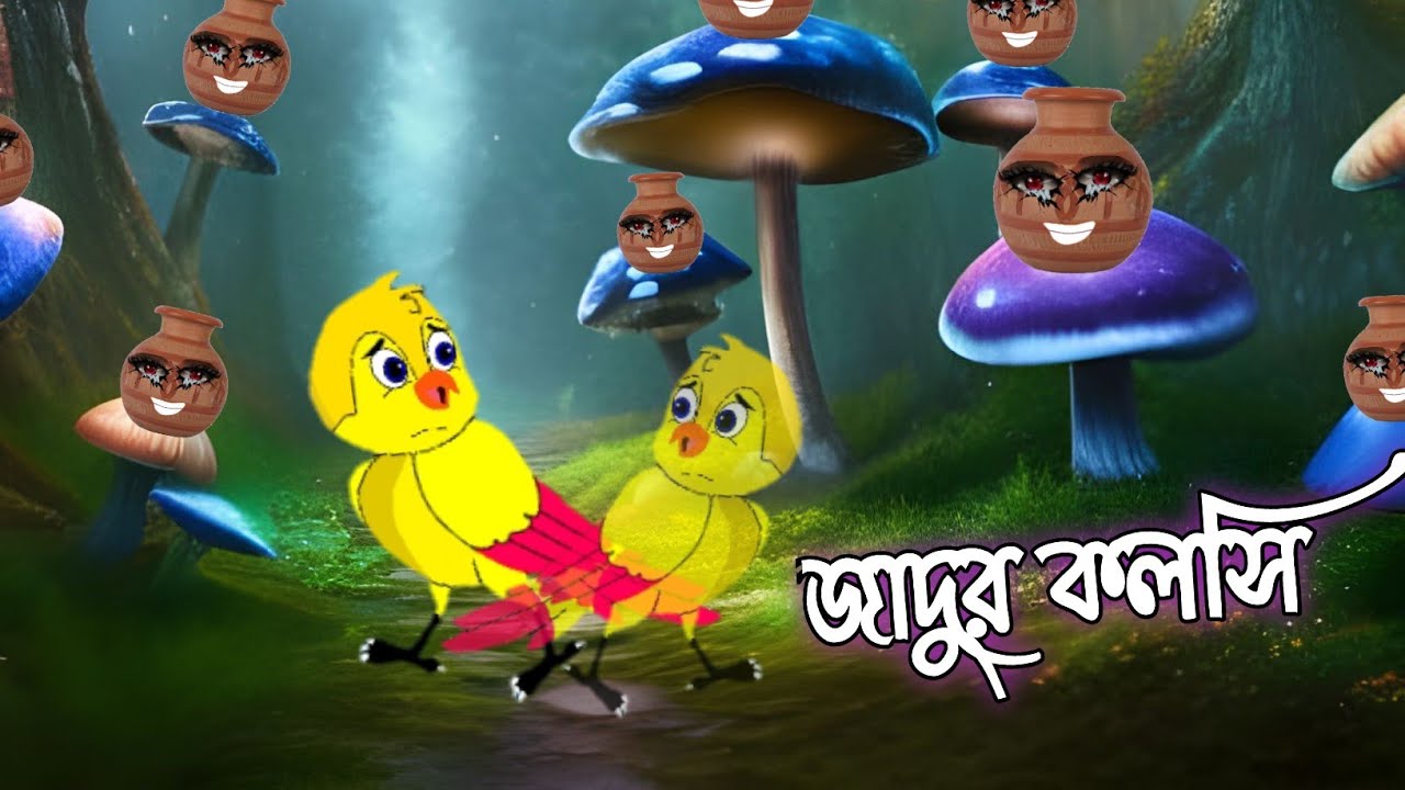 জাদুর কলসি | Bhutu Cartoon | Jadur Golpo | Tuntunir Golpo | Fairy Tales ...