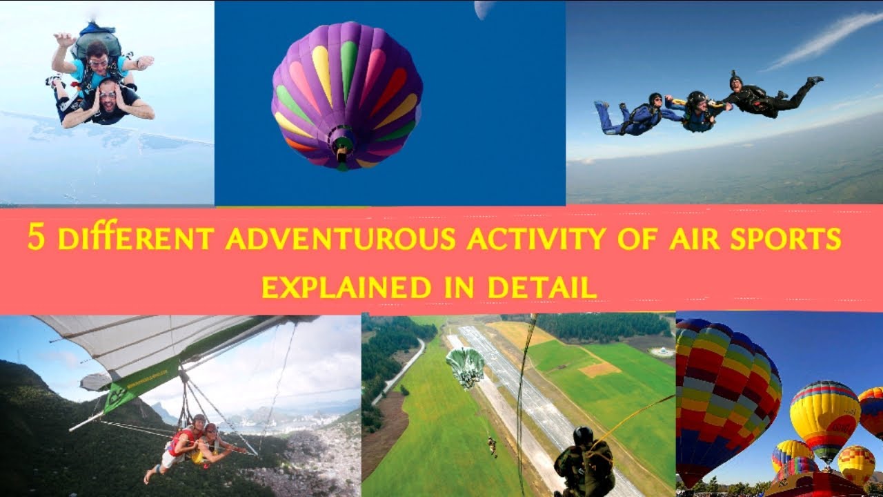 Adventurous Air Sports- explained in detail I My Suggestions Hub. - YouTube