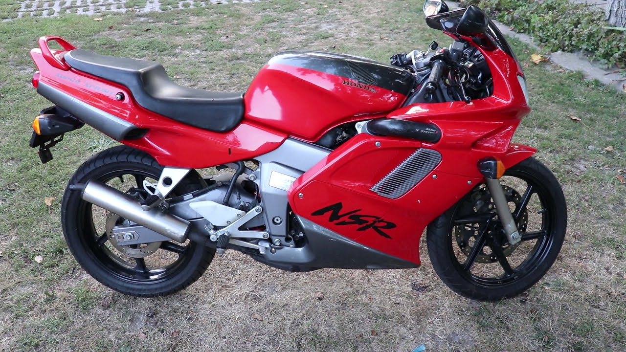 Honda NSR R 125 (1994) - YouTube