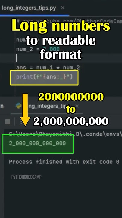 Python Long Integers Trick__ 😎 - YouTube