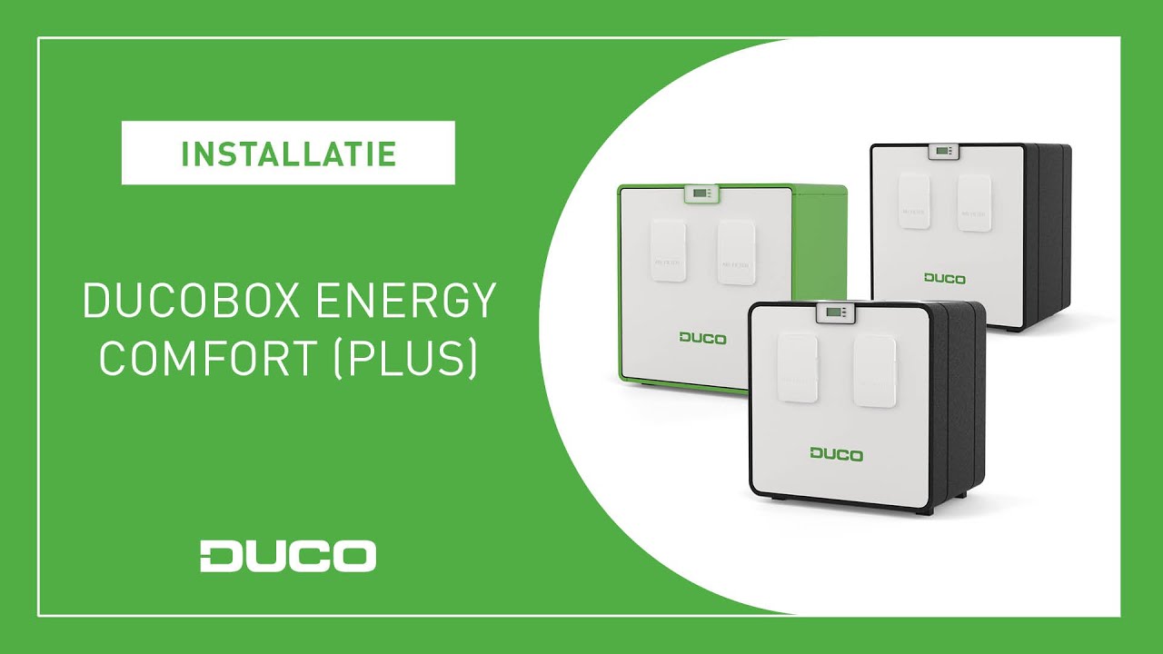 Installatie - DucoBox Energy Comfort (Plus) - YouTube